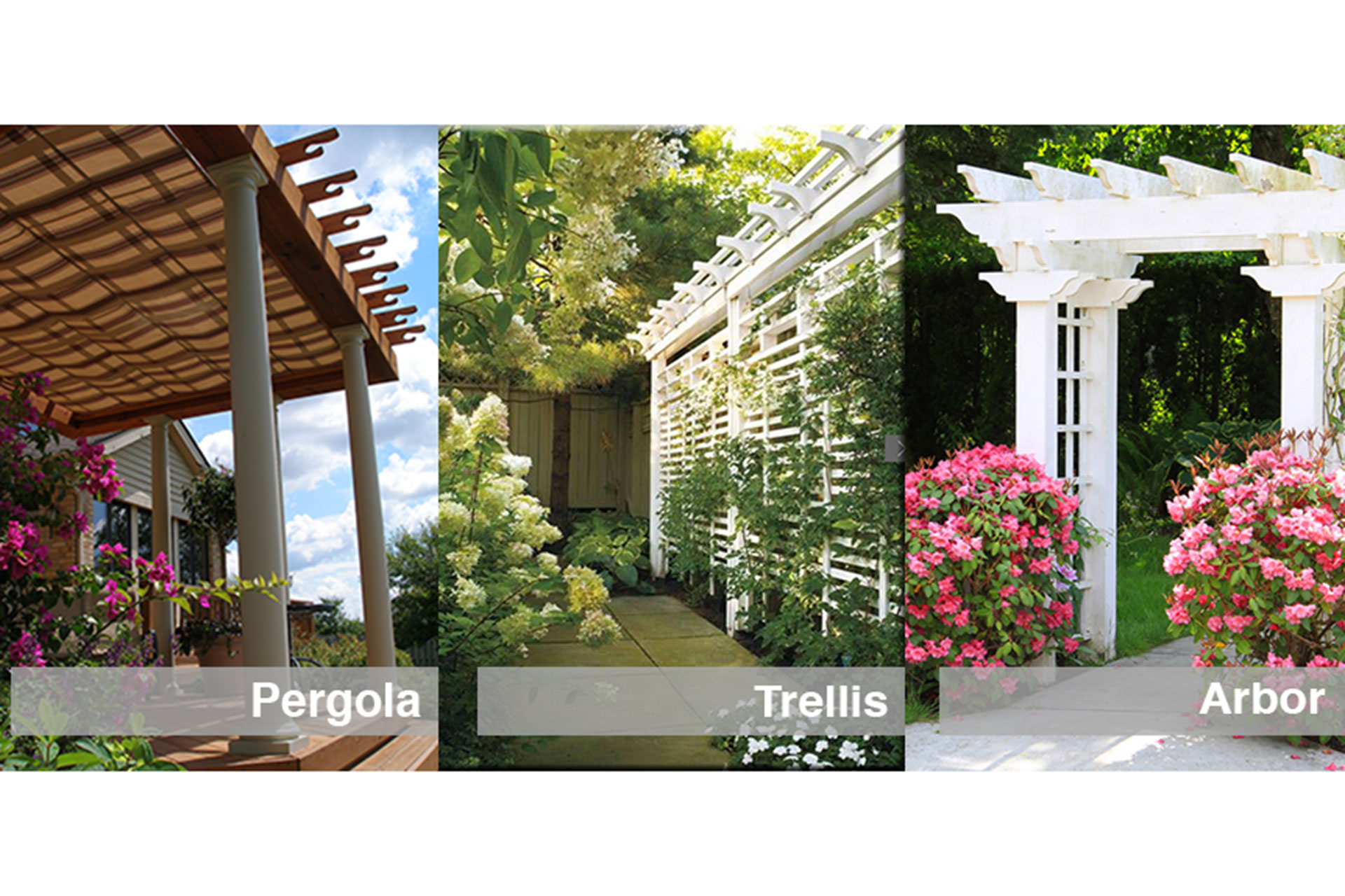 Chicago Garden Arbors & Trellises | Windy City Fence in Chicago ...